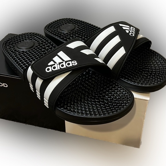 adidas | Shoes | Adidas Adissage Shower Beach Pool Slides Flip Flops ...
